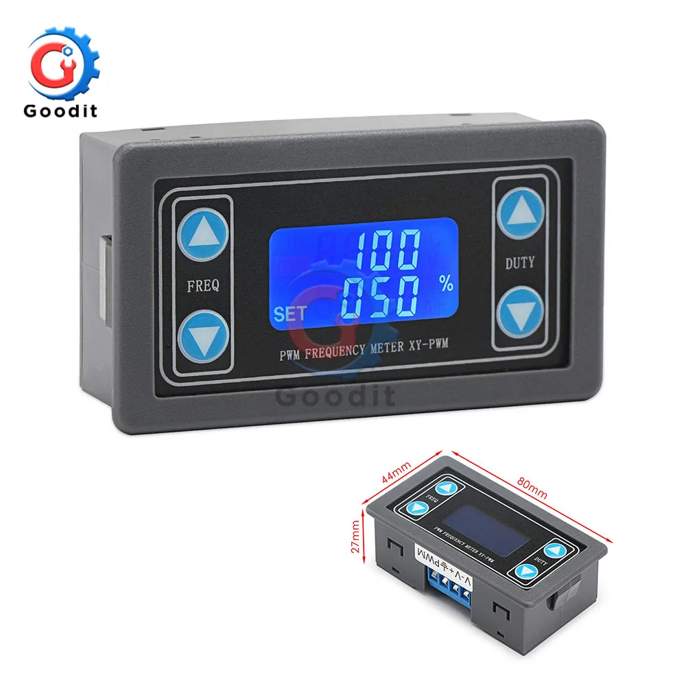 Lcd 디지털 디스플레이 Pwm 펄스 주파수 듀티 비율 1hz ~ 150khz 사이클 조정 가능한 구형파 구형파 신호 발생기