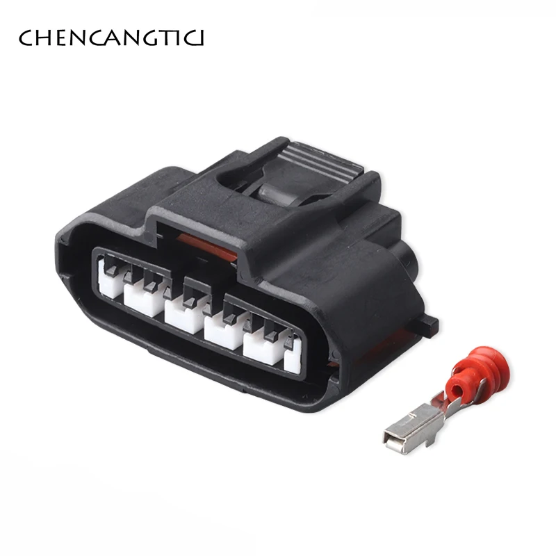 1-Set-5-Pin-Engine-Plug-Housing-Wire-Harness-Connector-Ignition-Air ...