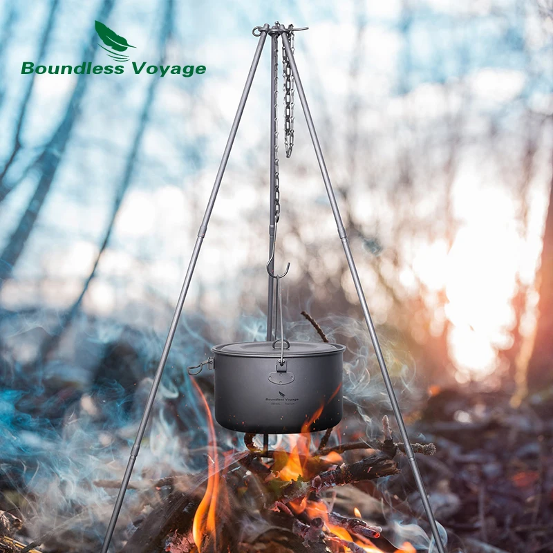 Cast Iron Campfire Cooking Tripods
