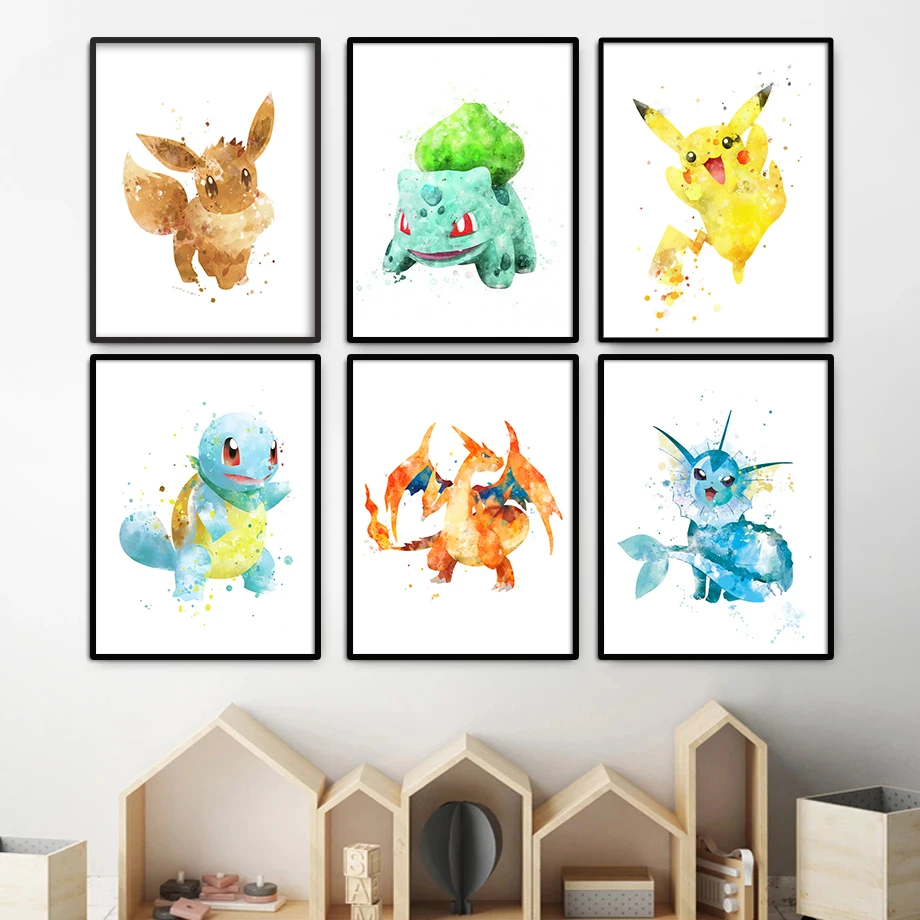 Pokemon Wall Canvas