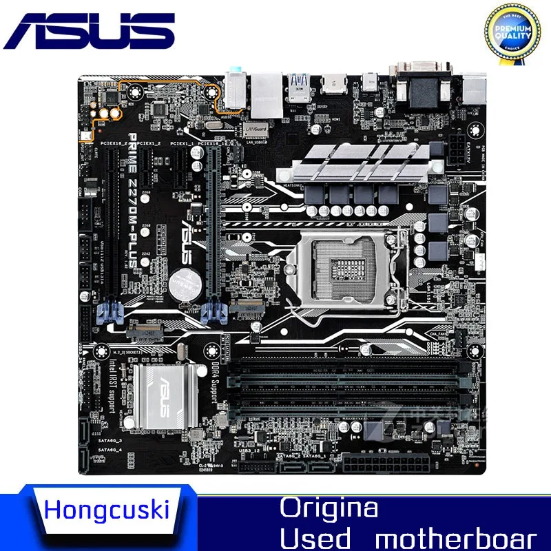 Used-For-ASUS-PRIME-Z270M-PLUS-Original-M-2-NVME-7th-motherboard-Socket ...