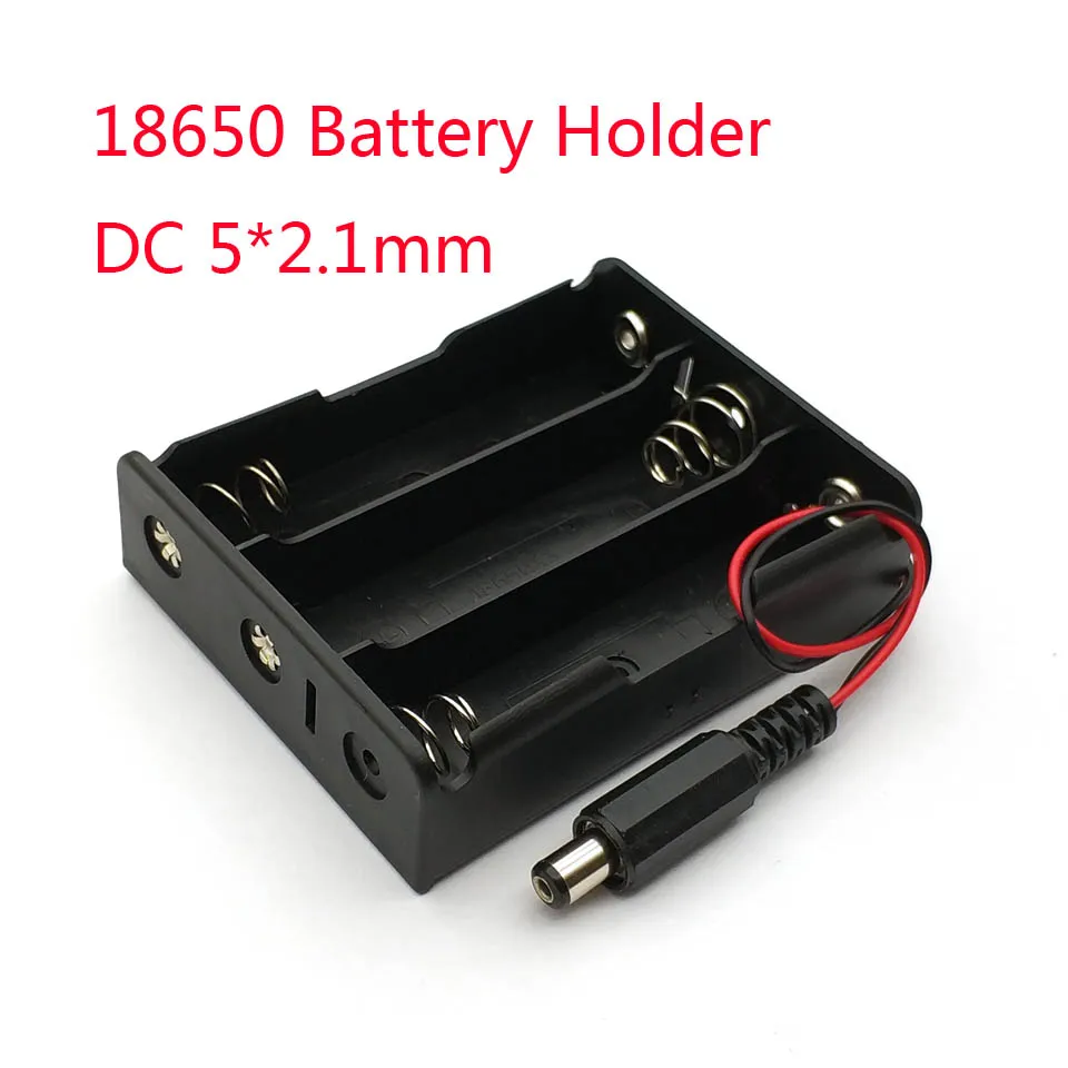 18650 Battery Case Holder Storage Box Hard | 3 X 18650 Battery Storage ...