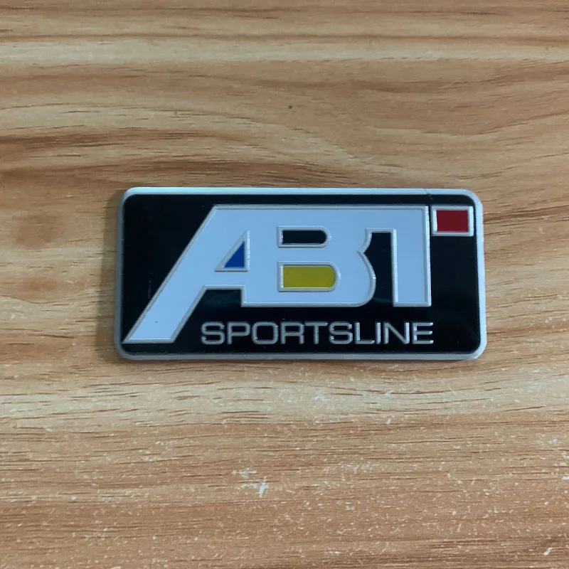 Aluminum Stickers for ABT Modification emblem Car sticker for ...