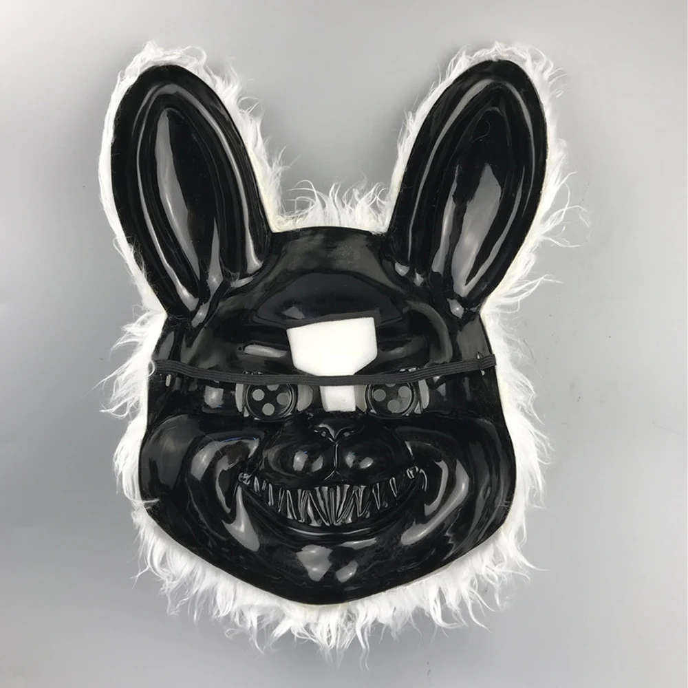 Halloween Horror Scary Bloody Bunny Mask Headgear Cosplay Mask ...