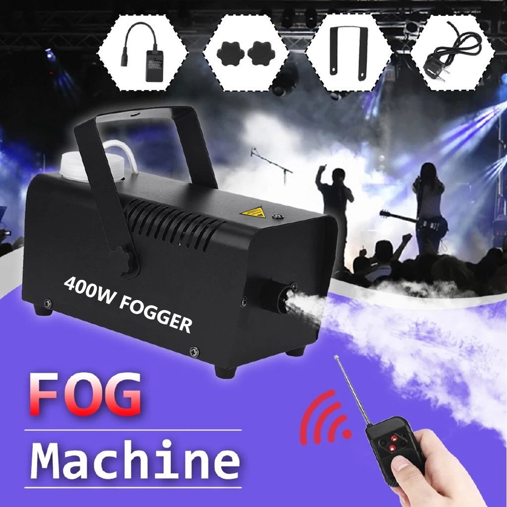 Fog-Machine-400W-DJ-Smoke-Machine-With-Wireless-Remote-Control-Stage ...