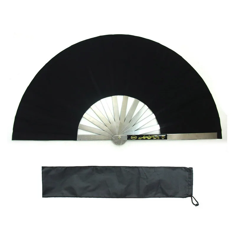 All-stainless-steel-fan-bones-tai-chi-kung-fu-fan-tieshan-dance ...