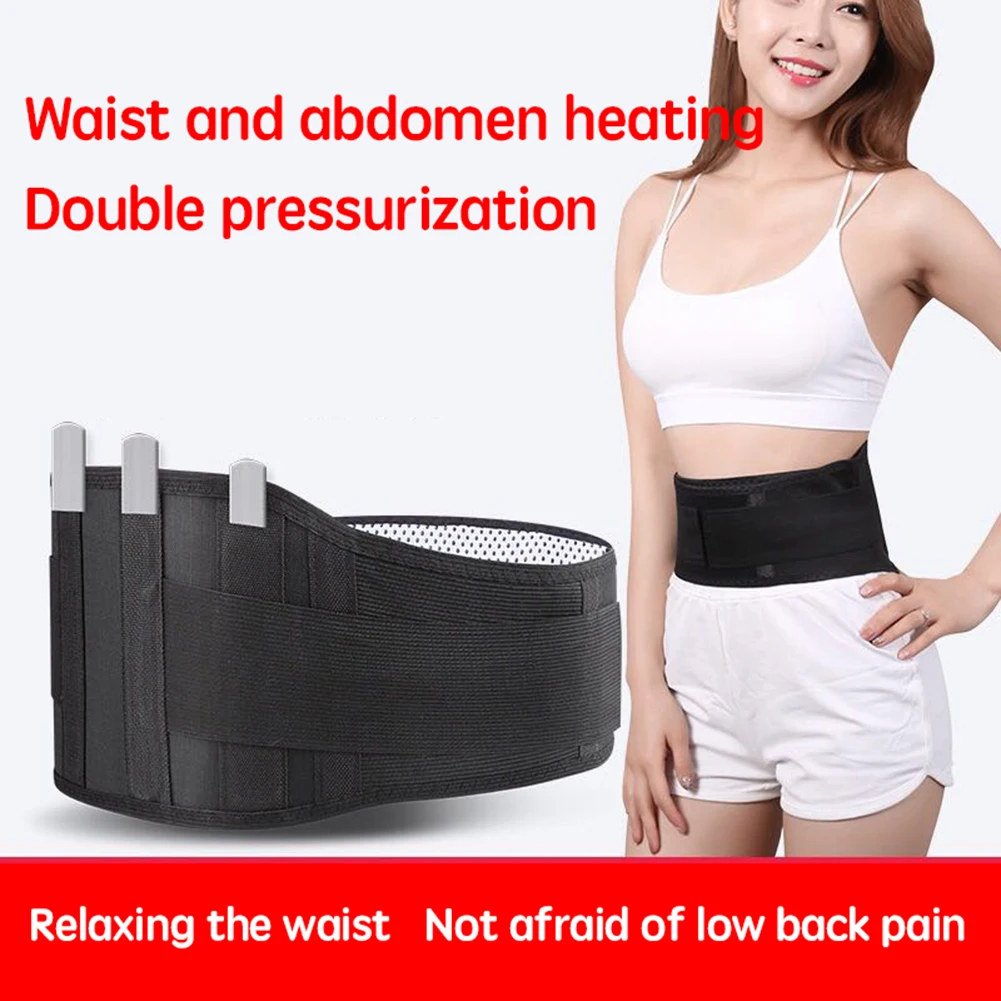 Self heating Magnetic Therapy Waist Waistband Fitness Protection Warm ...