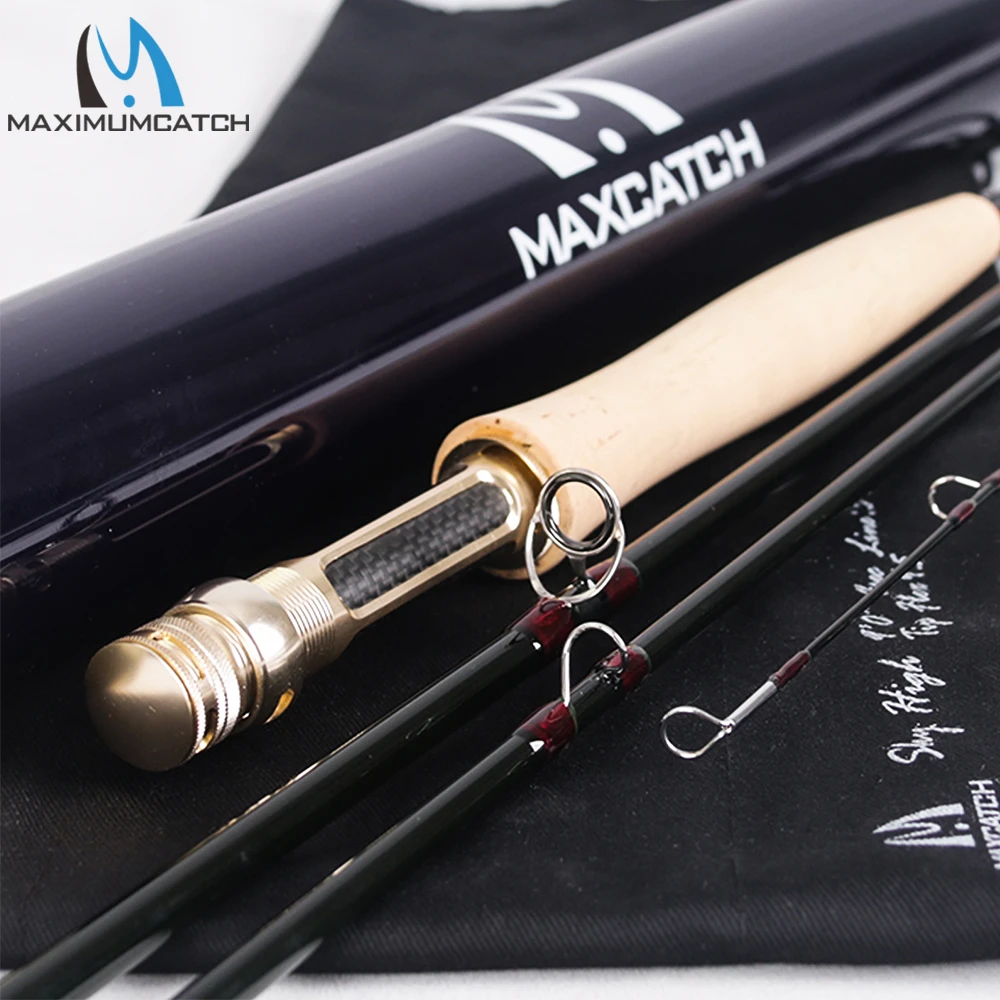 Maximumcatch Skyhigh Fly Rod IM12 Toray Carbon Super Light Fast Action ...