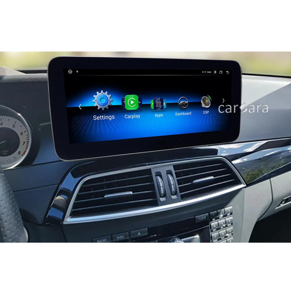 C class W204 android 10 monitor retrofit touch screen for Mercedes NTG ...