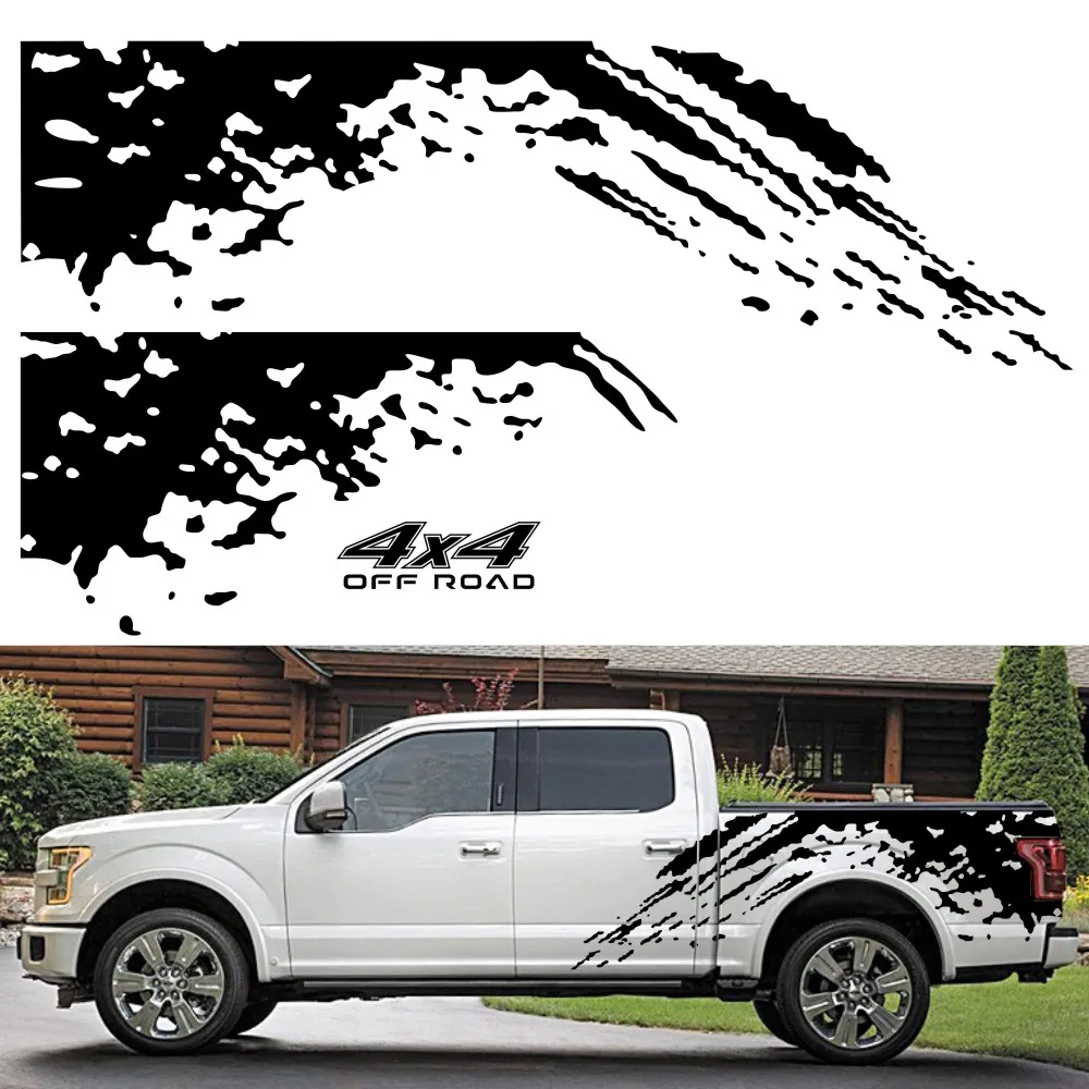 Chevy-pickup-car-stickers-after-trunk-edge-decorative-decal-For-VW ...