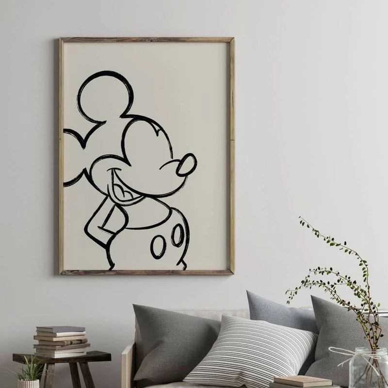 Printable Mickey Mouse Hand