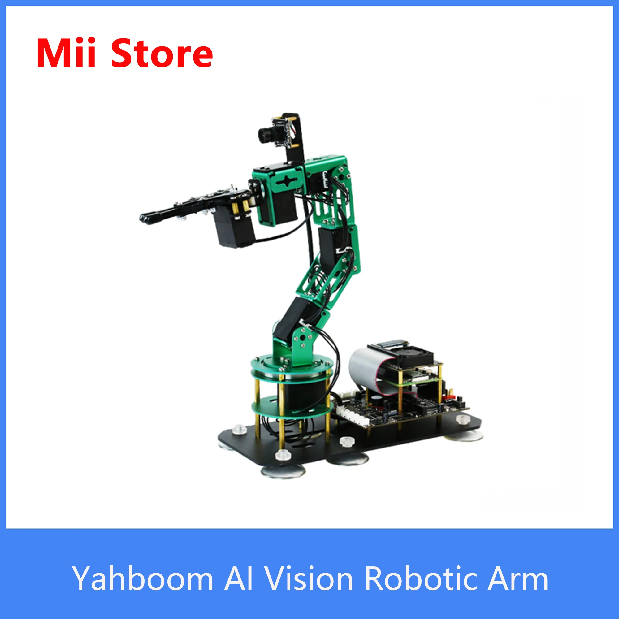 Yahboom DOFBOT AI Vision Robotic Arm arm Open source programming intelligent sorting kit with ...