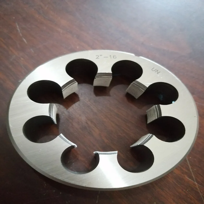 Free shipping of 1PC Alloy steel made right hand manual die 2" 16 UN ...