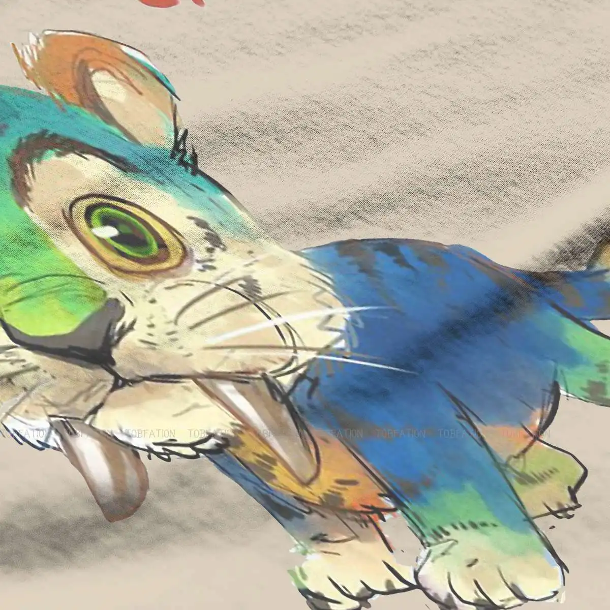 The Croods Tiger Drawing