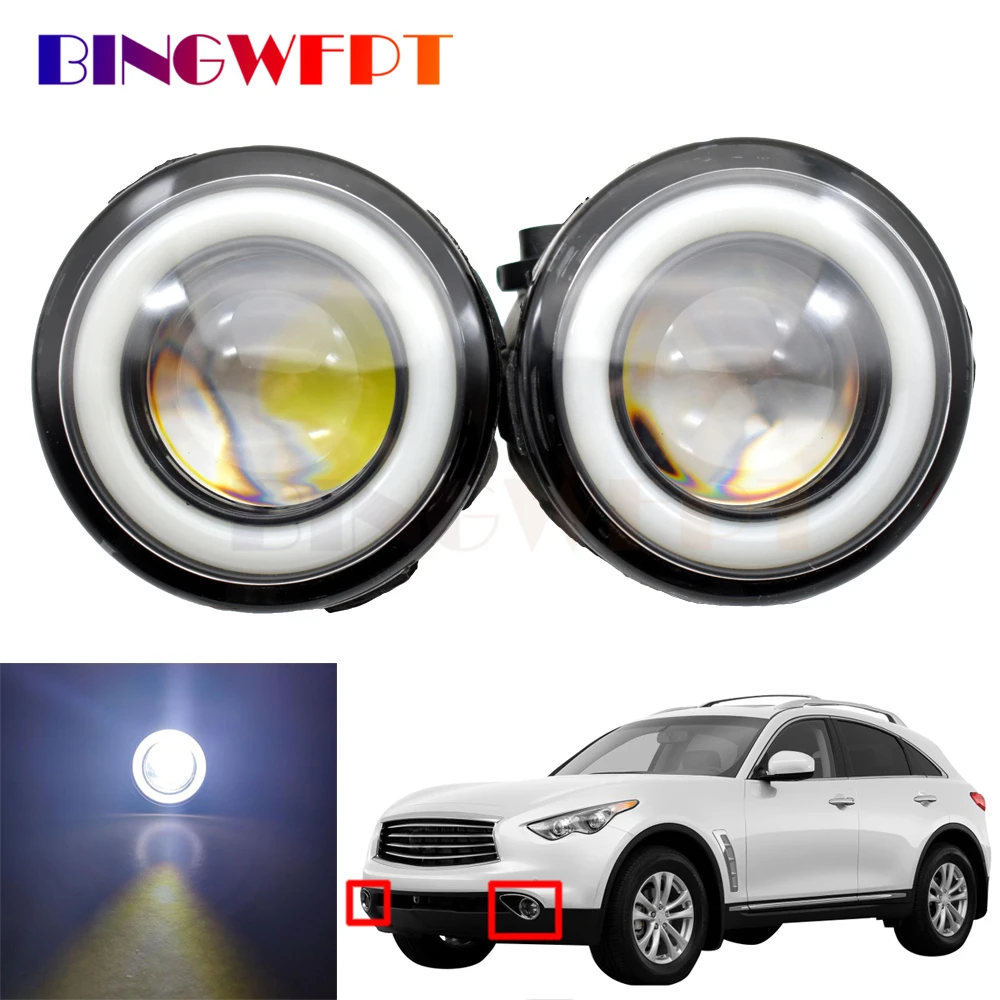 For Infiniti Fx Fx35 Fx37 Fx45 Fx50 Fx30d 2006-2015 Car Led Fog Light ...