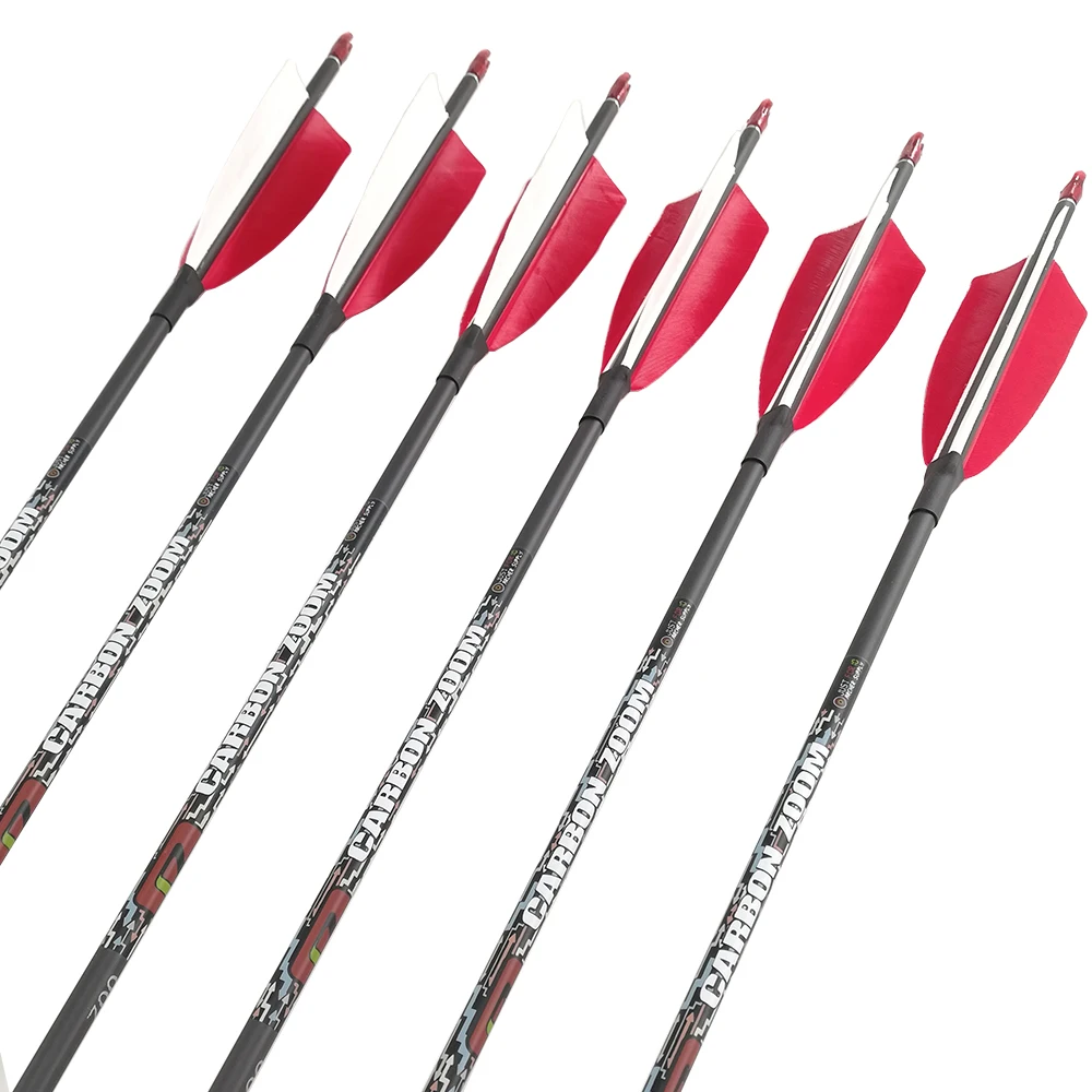 Archery-Spine-400-500-600-700-800-900-1000-1100-Carbon-Arrow-Shafts ...