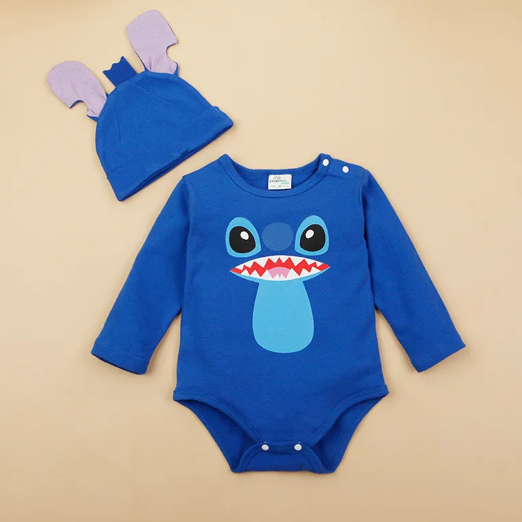 Baby Boy Cartoon Boys Clothing Mickey Rompers Disney Newborn Baby Girls ...