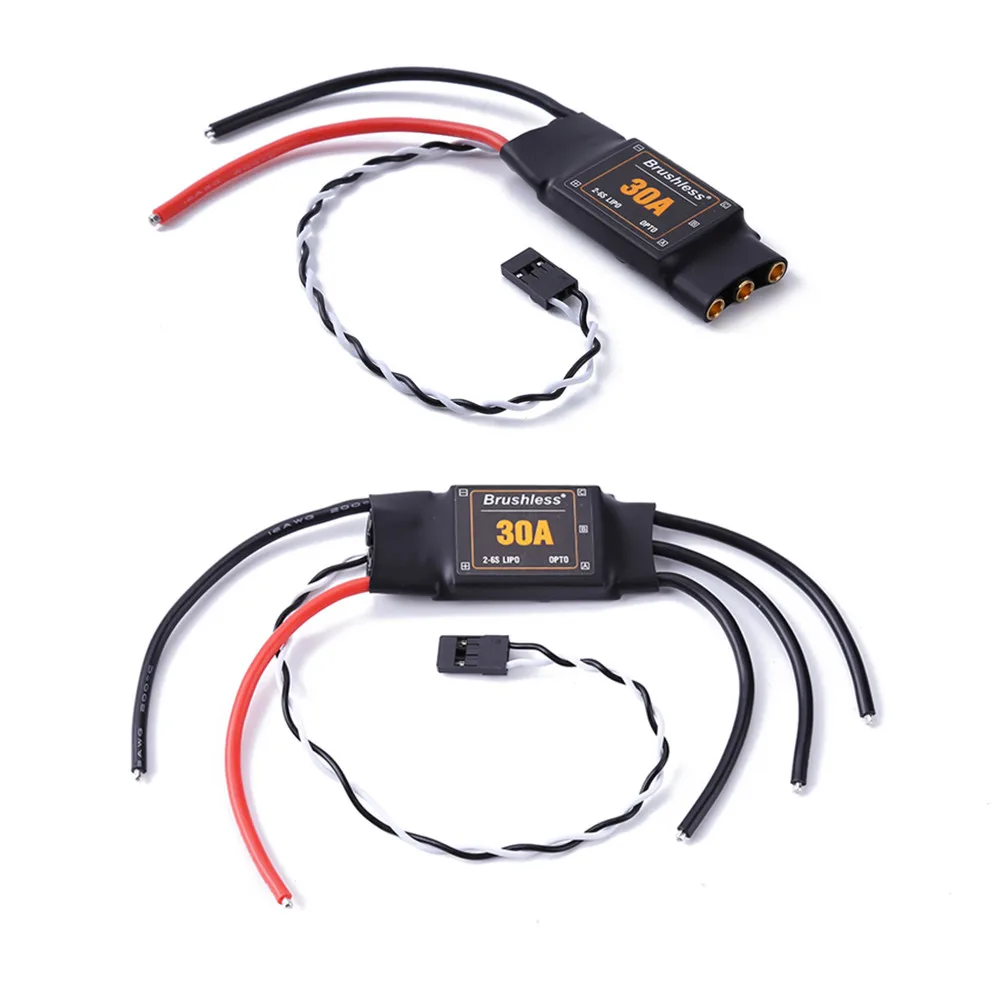 NEW 30A ESC OPTO 2 6S Brushless ESC Electronic Speed Controller For ...