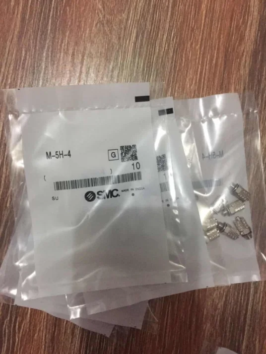 1Bag/10pcs New SMC M-5H-4 M5H4 Fittings