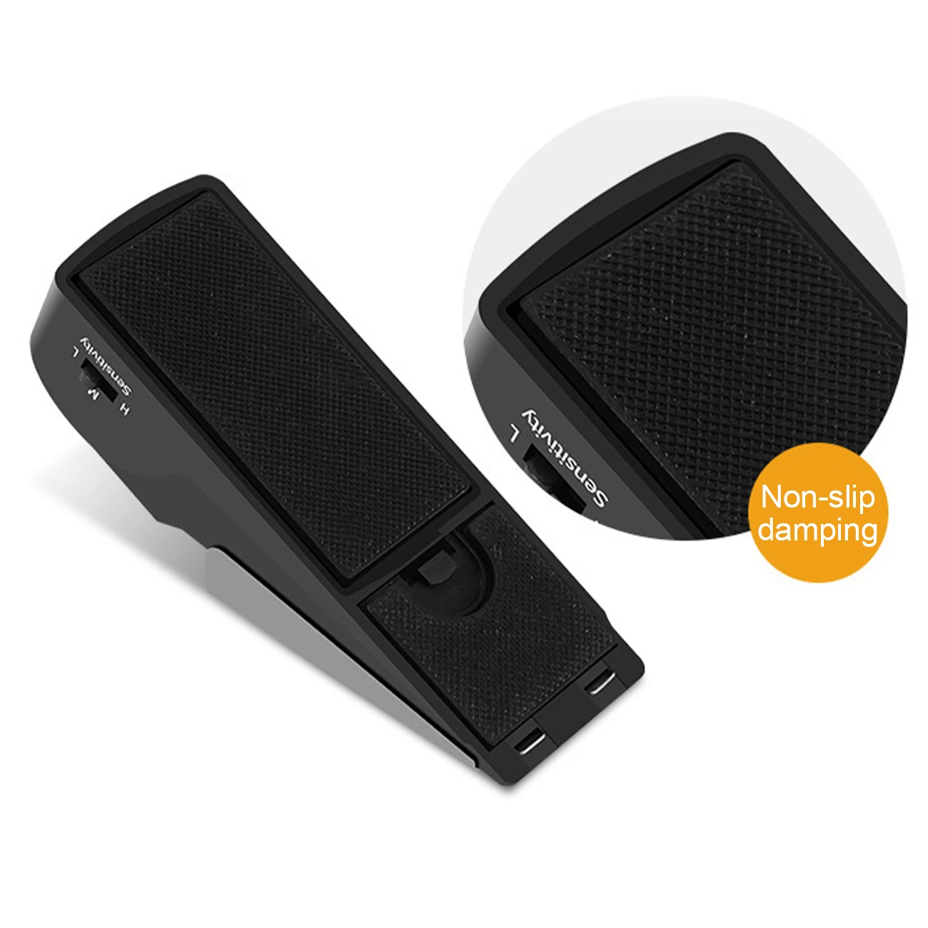 Wireless Door Stop Alarm Stainless Steel 3 Sensitivity Level Sensor ...