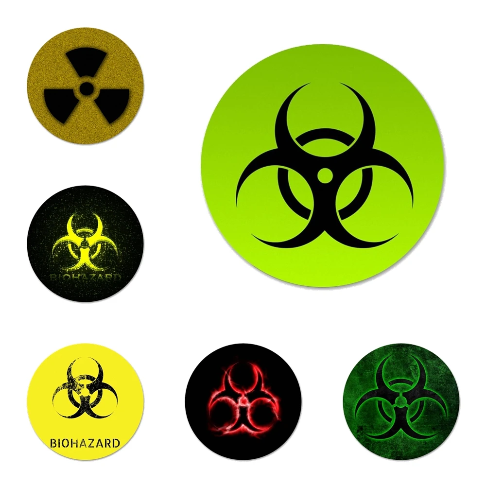 Biohazard Symbol Green