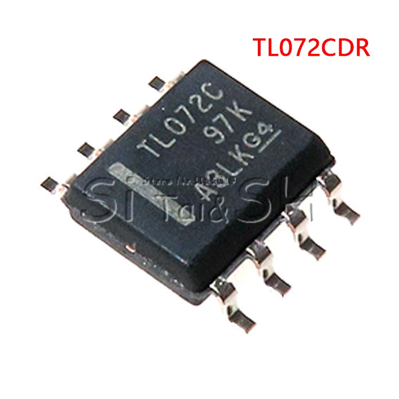 10PCS TL072CDR TL072C SOP8 SOP TL072 SMD 저잡음 JFET INPUT 연산 증폭기|반도체 집적회로| - AliExpress