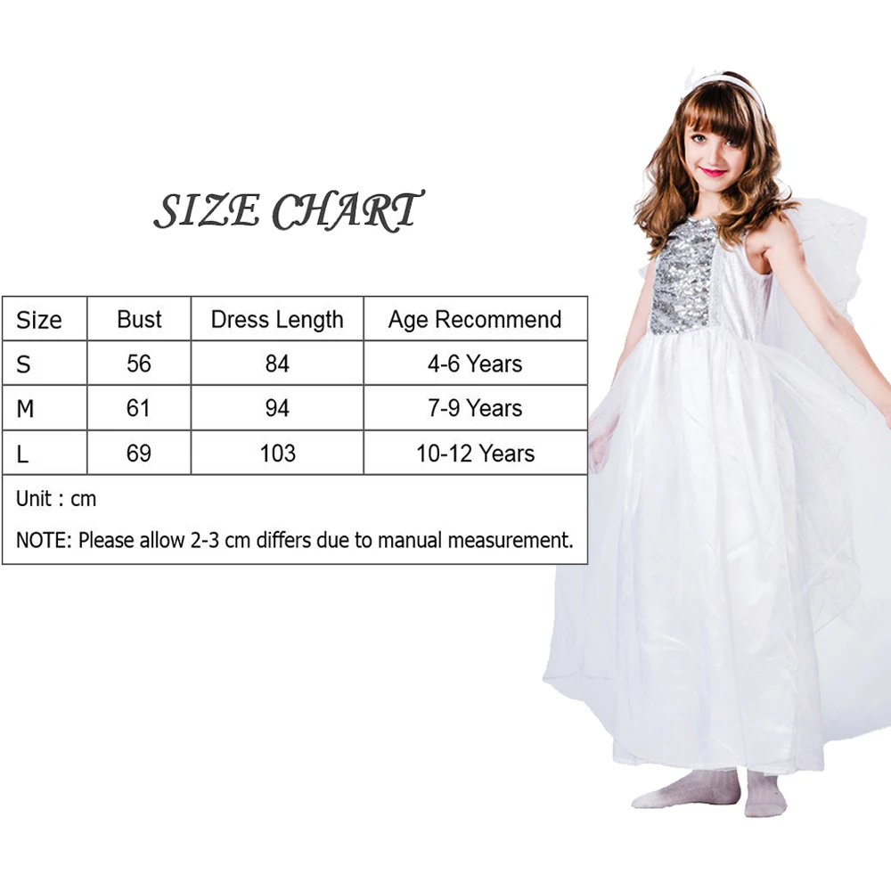 Angel Costume For Girls Age 12