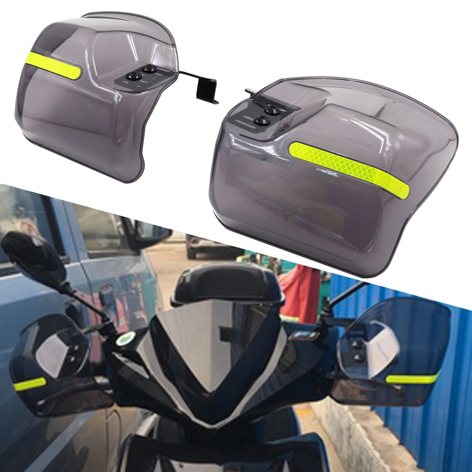 Motorcycle Hand Guard Handle Protector Motorbike Motocross Scooter For ...
