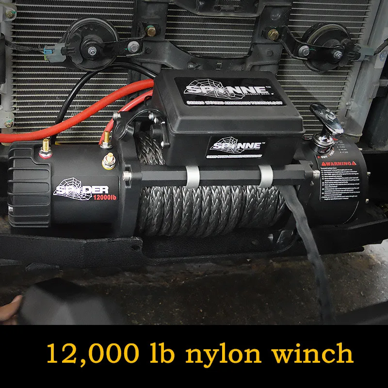 12-000-lb-nylon-winch-Spider-Winch-12000-Pounds-Portable-Self-rescue ...