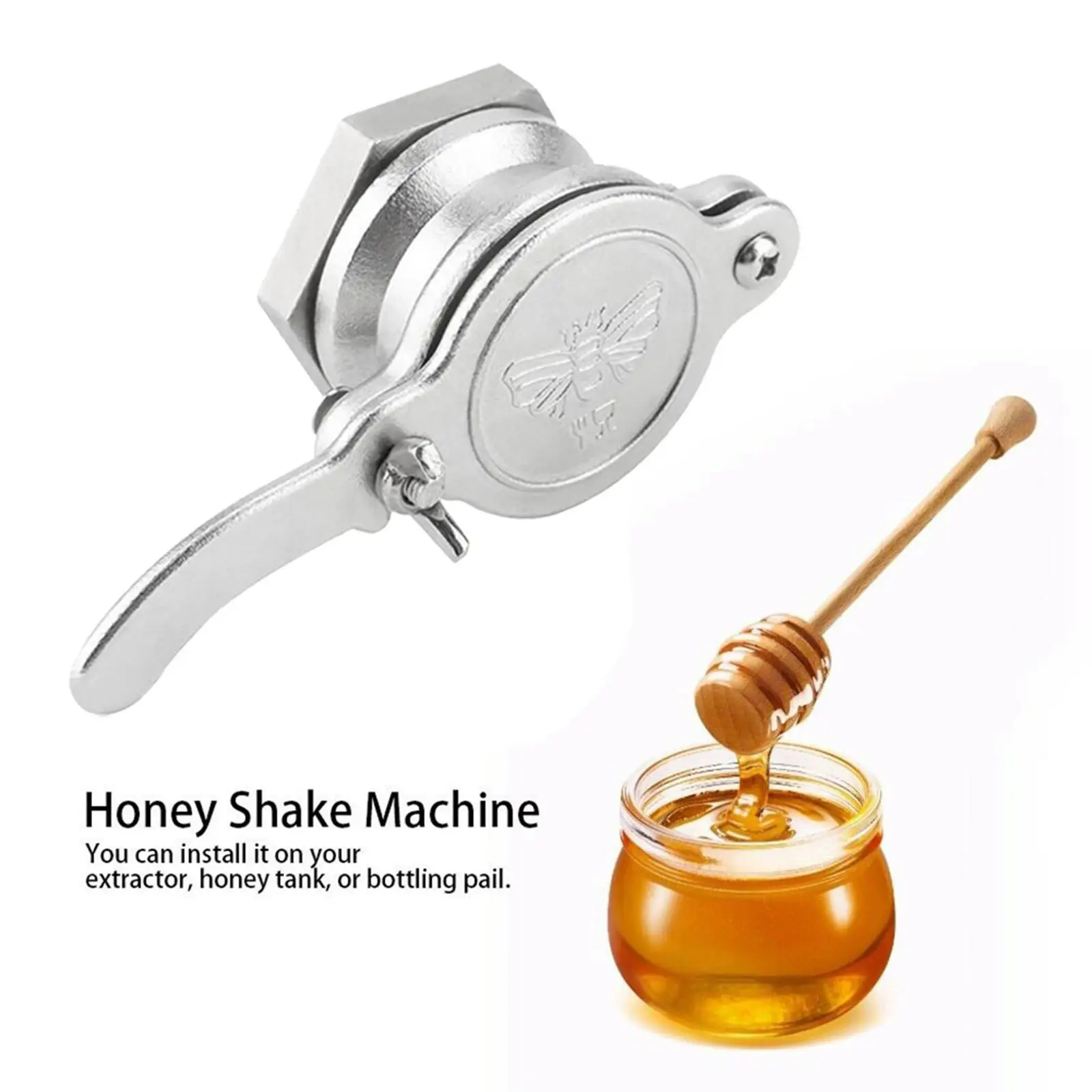 Honey Gate Valve Honey Extractor,honey Tap Tool,food Grade Stainless ...