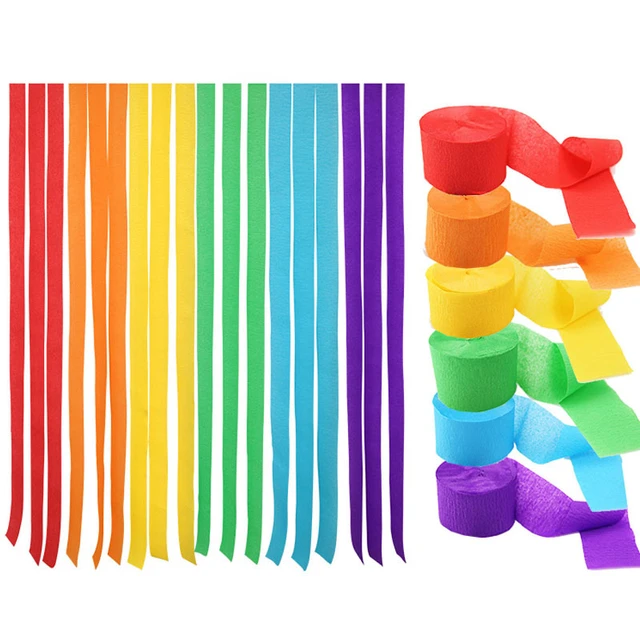 Crepe Paper Room Decor