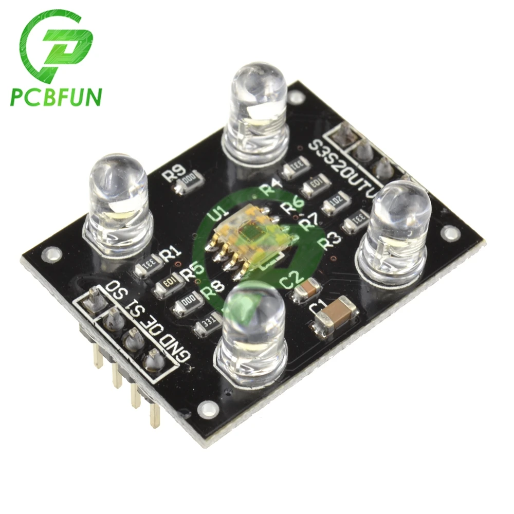 Sensor de Color TCS230 TCS3200, módulo Detector de reconocimiento de ...