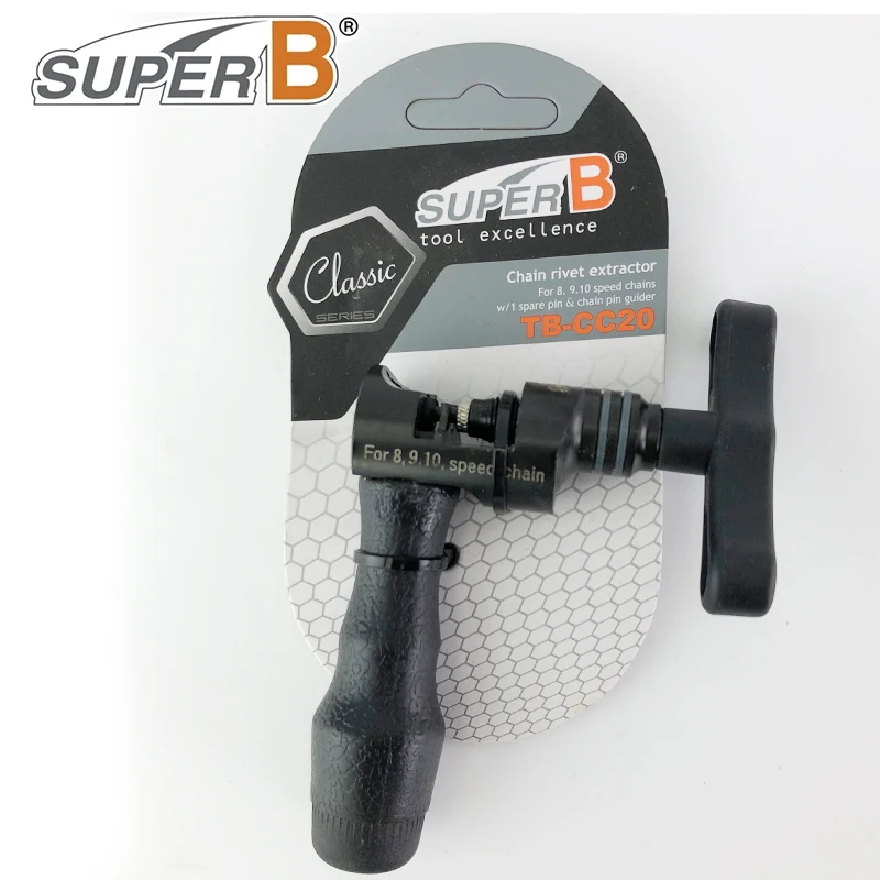 SUPER B Bicycle Chain Rivet Extractor Tools For 8/9/10 Speed Chains Bike Repair Tool TB CC20 ...
