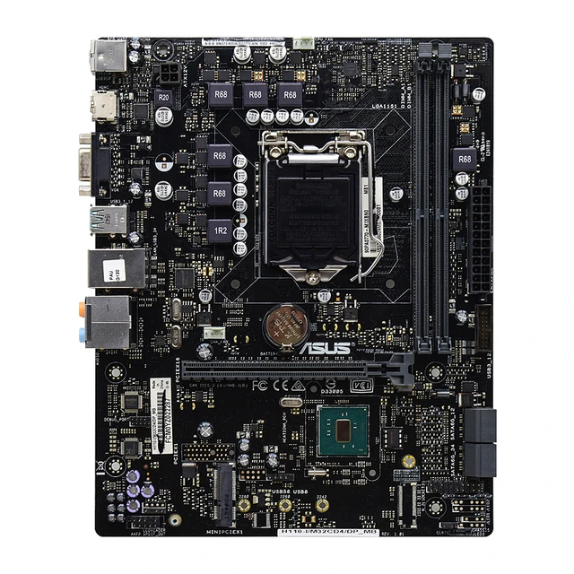ASUS H110M-C D3 1151 Motherboard H110 Motherboard DDR3 Core