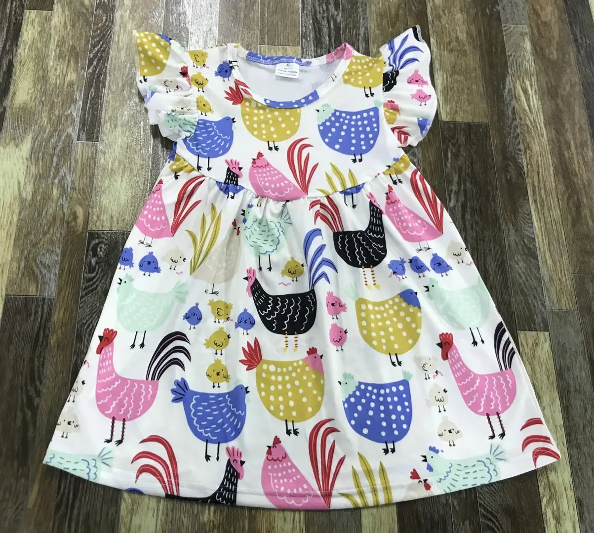 Bonito vestido de verano con estampado completo de perlas, ropa Popular ...