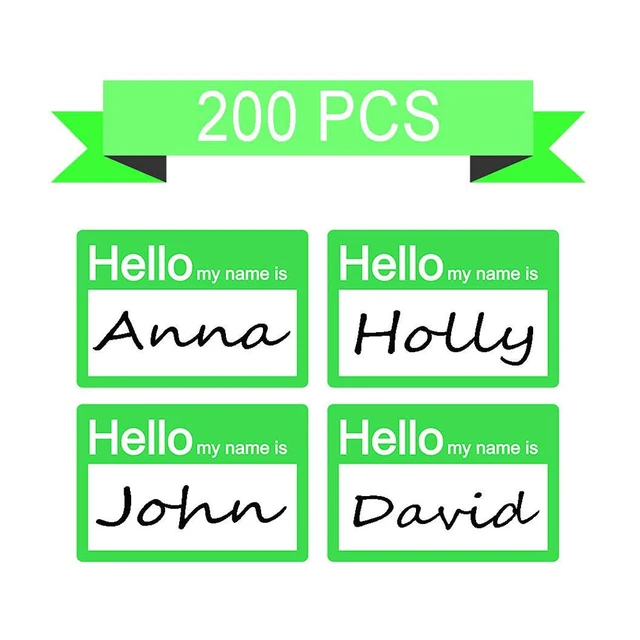 Hello My Name Is Green