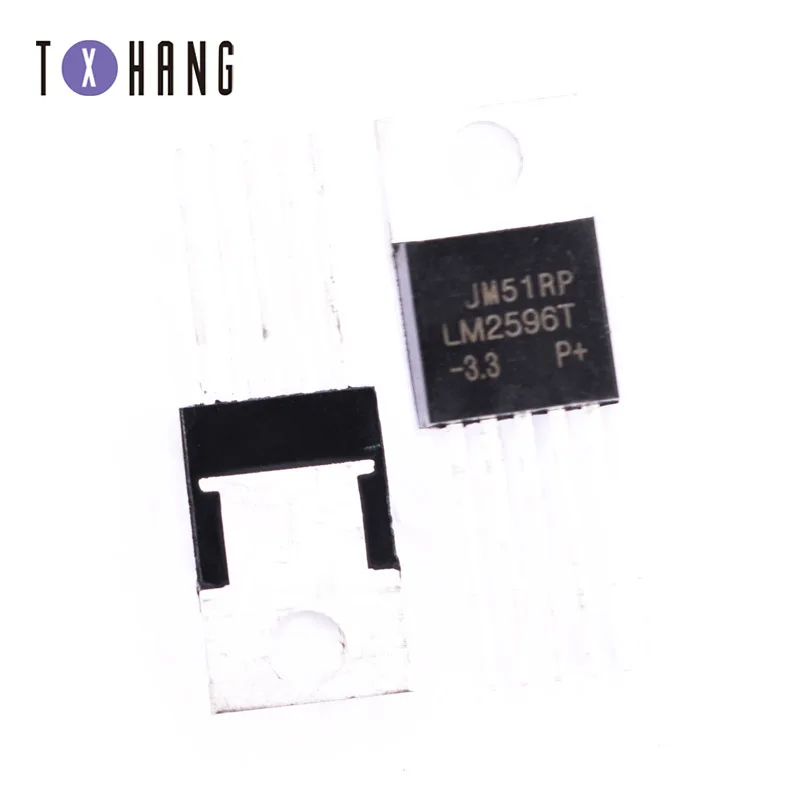 5pcs LM2596T 3.3 LM2596T 3.3 LM2596 TO 220 5 새로운 품질은 아주 좋은 작품입니다 IC 칩의 100% diy electronics|반도체 ...
