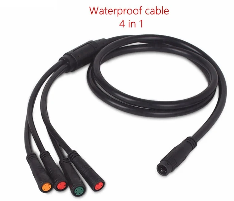Julet 1 To 4/5 Main Cable Waterproof Cable For Electric Bike - Electric ...