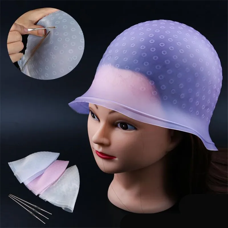 Silicone Hair Highlight Cap Kit - LUMISUM