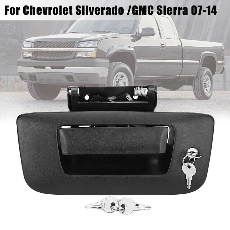 Car-Rear-Tailgate-Door-Handle-Bezel-Lock-with-2-Keys-22755305-for ...