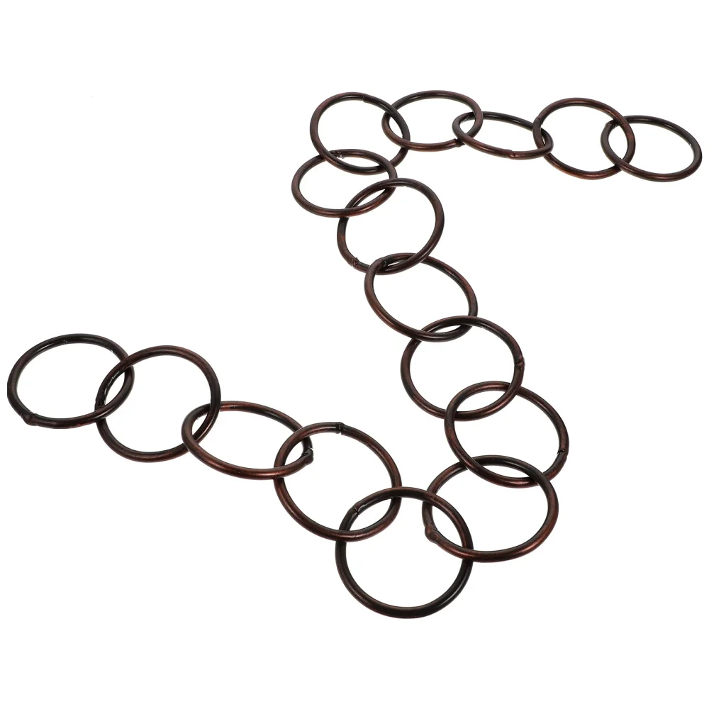 Balcony Gutter Downspout Rain Chain Aluminum Alloy Single Ring Rain ...