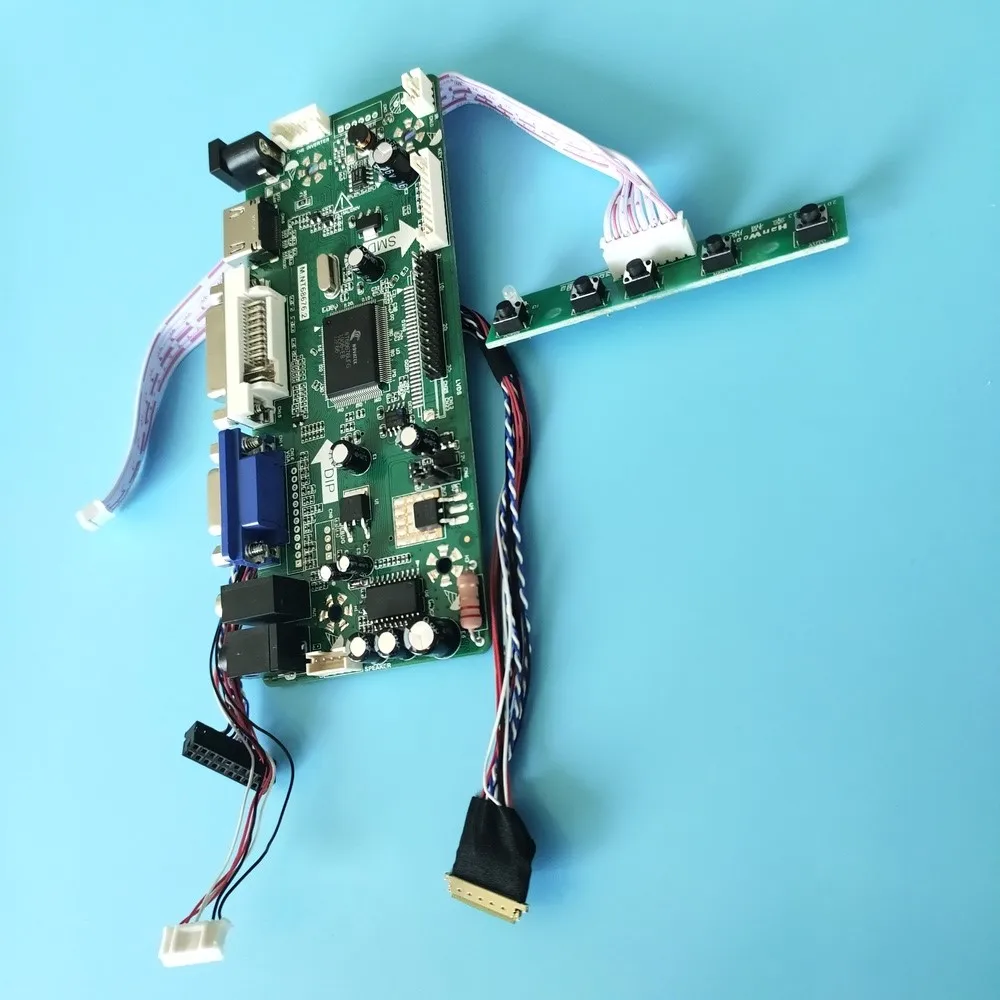 Kit de pantalla de controlador LCD LED para B140XW01 V9/V5/V1/V2, pantalla de Panel VGA, HDMI ...