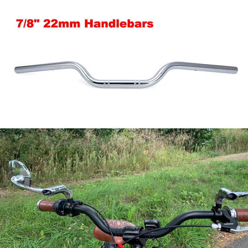 Motorcycle Drag Bars 7/8" 22mm Handlebars for Honda CB500 CBF500 CB500F ...