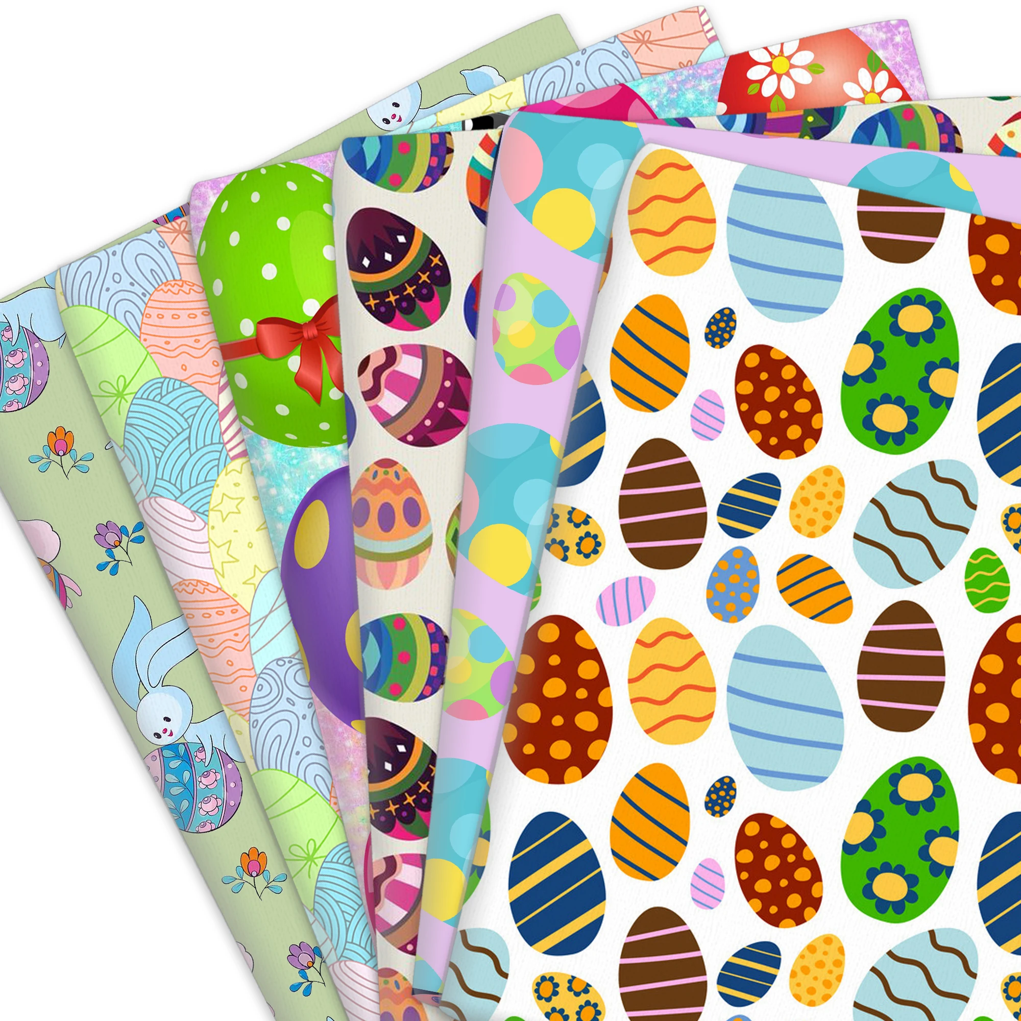 50*145cm Easter Day Polyester cotton 100% Pure Cotton Fabric Patchwork ...