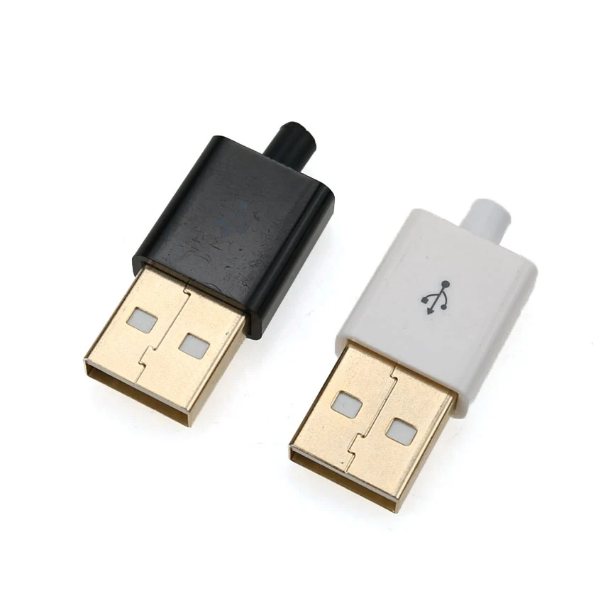 1pcs-DIY-USB-2-0-A-Male-Assembly-Adapter-Connector-Plug-Socket-black ...