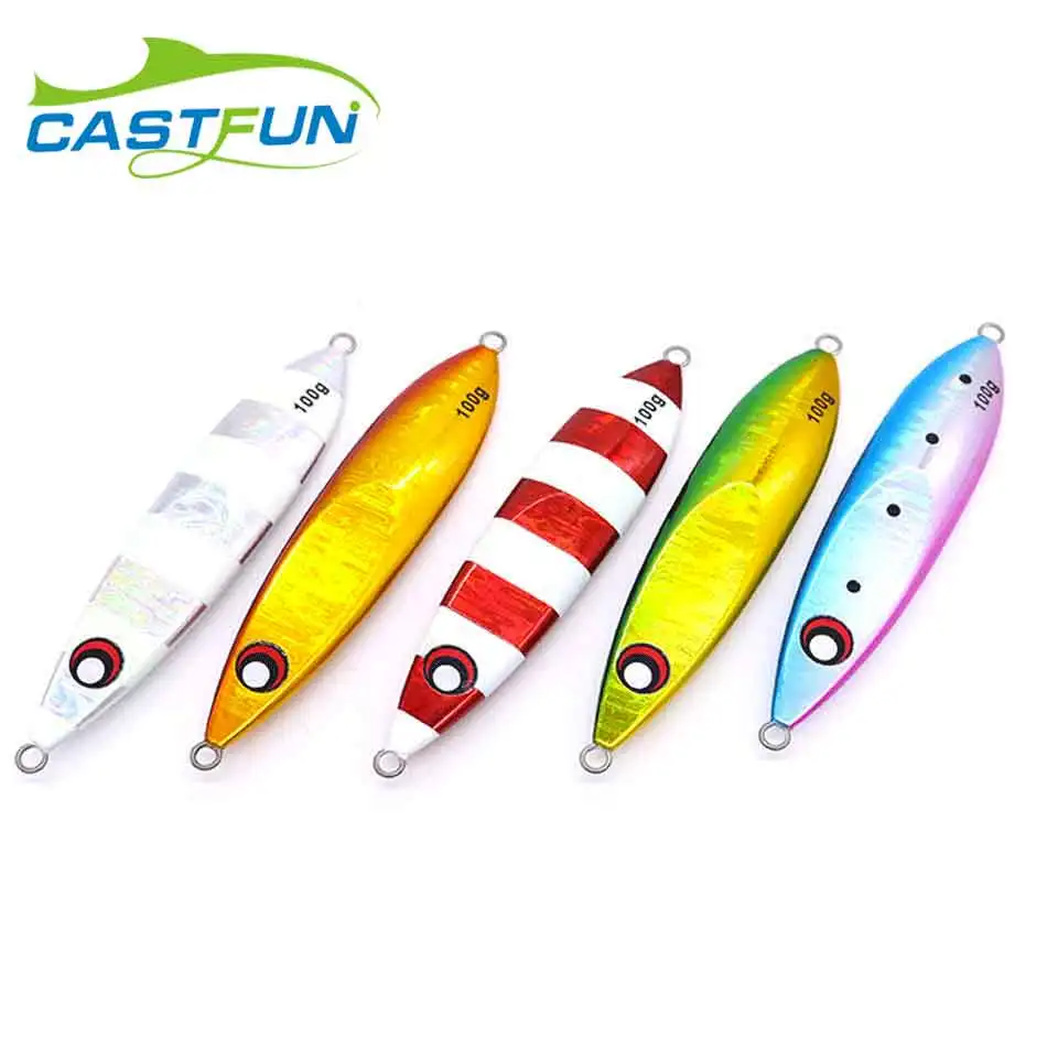 Metal Jig Fishing Lures Slow Jigs | Jig Lure Metal Slow Jigging - 130g ...