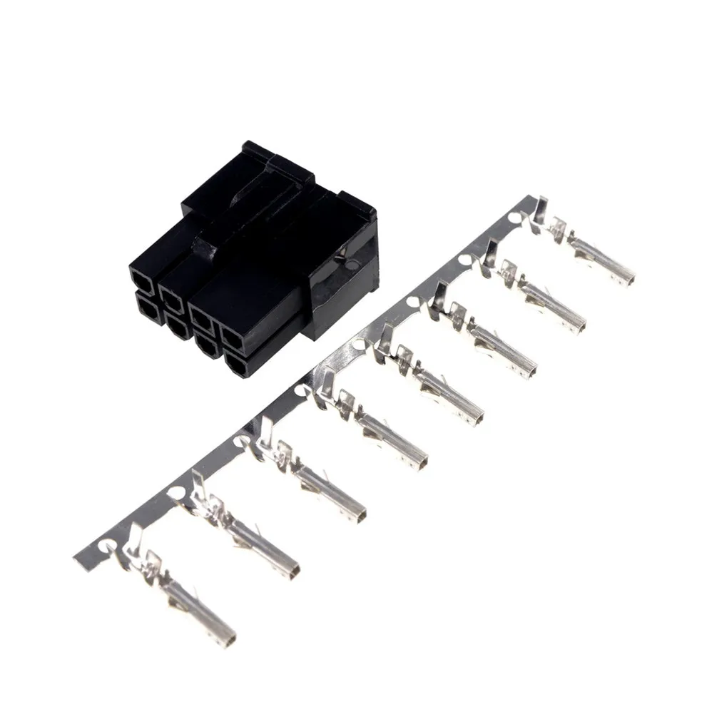 10 pcs 8 Position 8 Pin 4.20 mm Male Housing PCIe PCI E GPU 8P Power ...