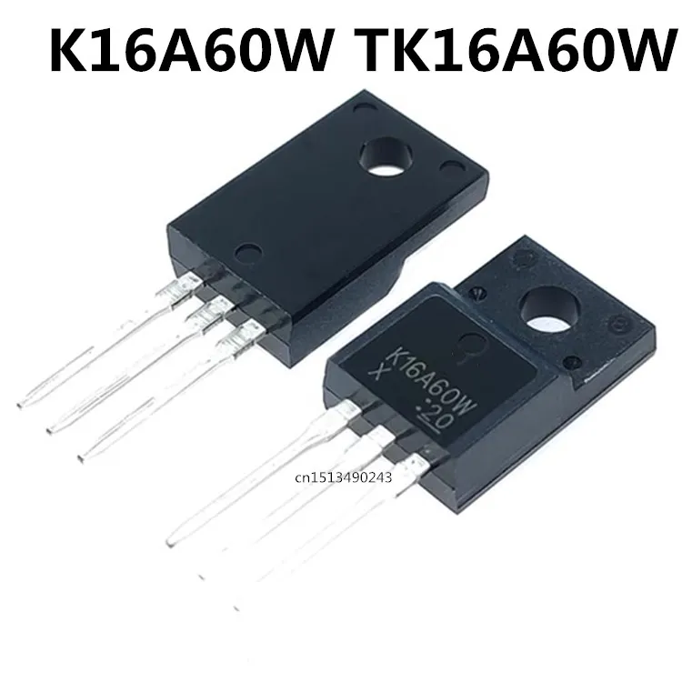 Original 5Pcs/K16A60W TK16A60W TO 220F 600V 15.8A|ทรานซิสเตอร์| - AliExpress