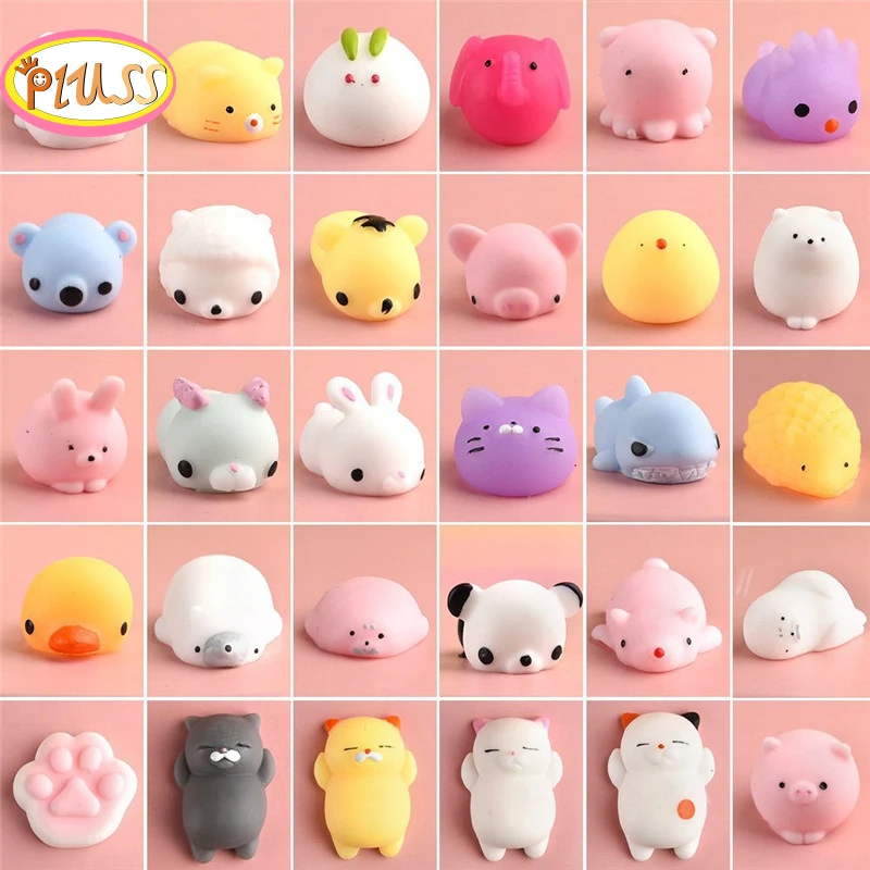 Cute-Mochi-Squishy-Pack-Mini-Animal-Antistress-Ball-Squeeze-Toys ...