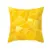 Yellow Decorative Cushion Covers 45*45cm Polyester Pillow Decorative ...